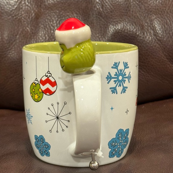 Dr. Seuss | Holiday | The Grinch Ceramic Mug And Figural Stirrer Set ...